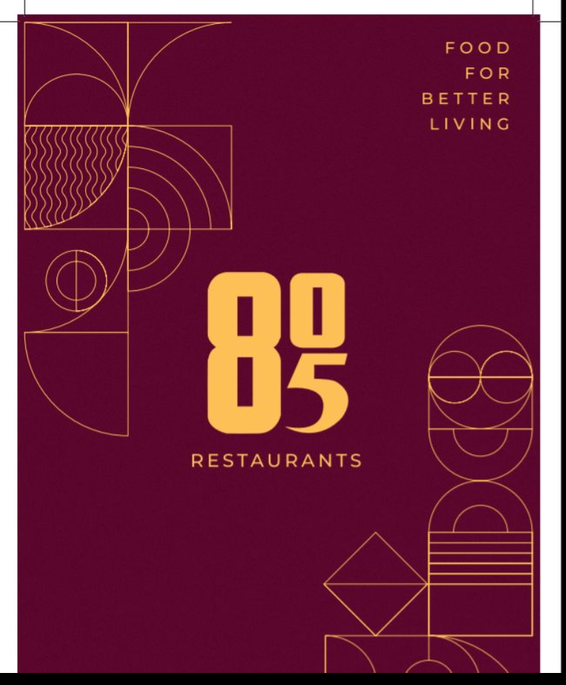 805 restaurant | Explore Our Menu